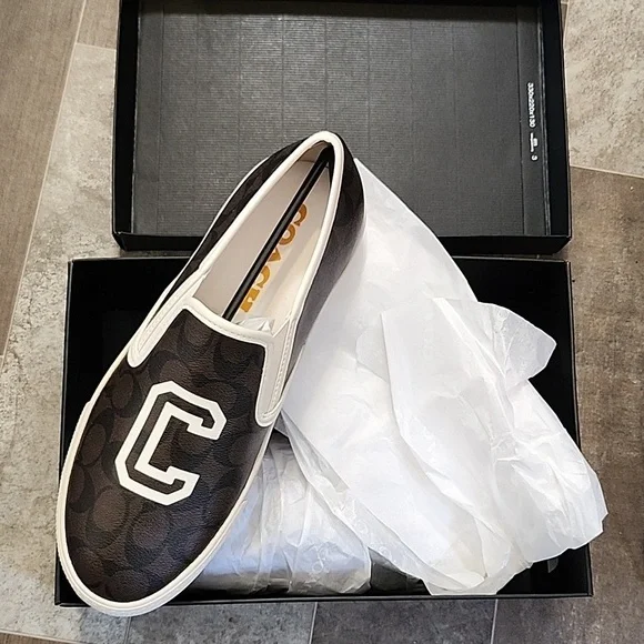 Coach | Shoes | Coach Vrsty Slip Snkr Mahoney Color Mens 2d | Poshmark